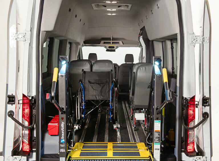 SmartFloor System for Commercial Wheelchair Vans and Transporters