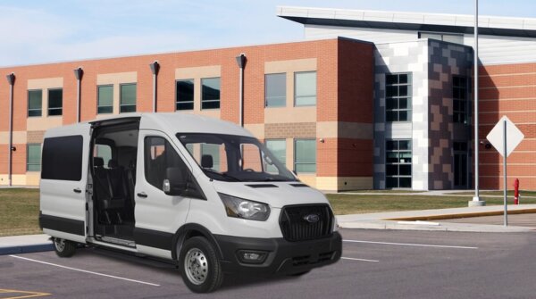 10-Passenger Ford Transit School Van - Driverge Vehicle Innovations