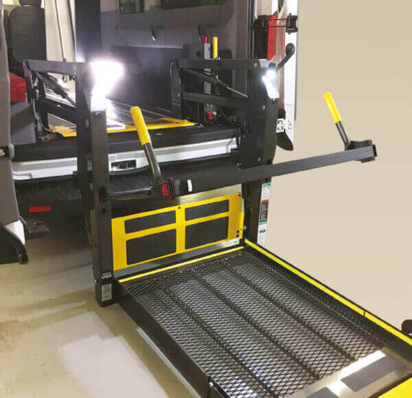 Ford Paratransit Van with Rear Wheelchair Lift - Driverge Vehicle ...